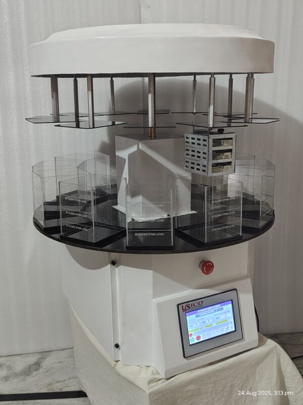 Advance slide stainer HMI based - usicoscientific.com